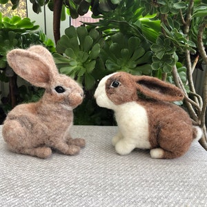 Needle Felted Bunny Rabbit - Etsy