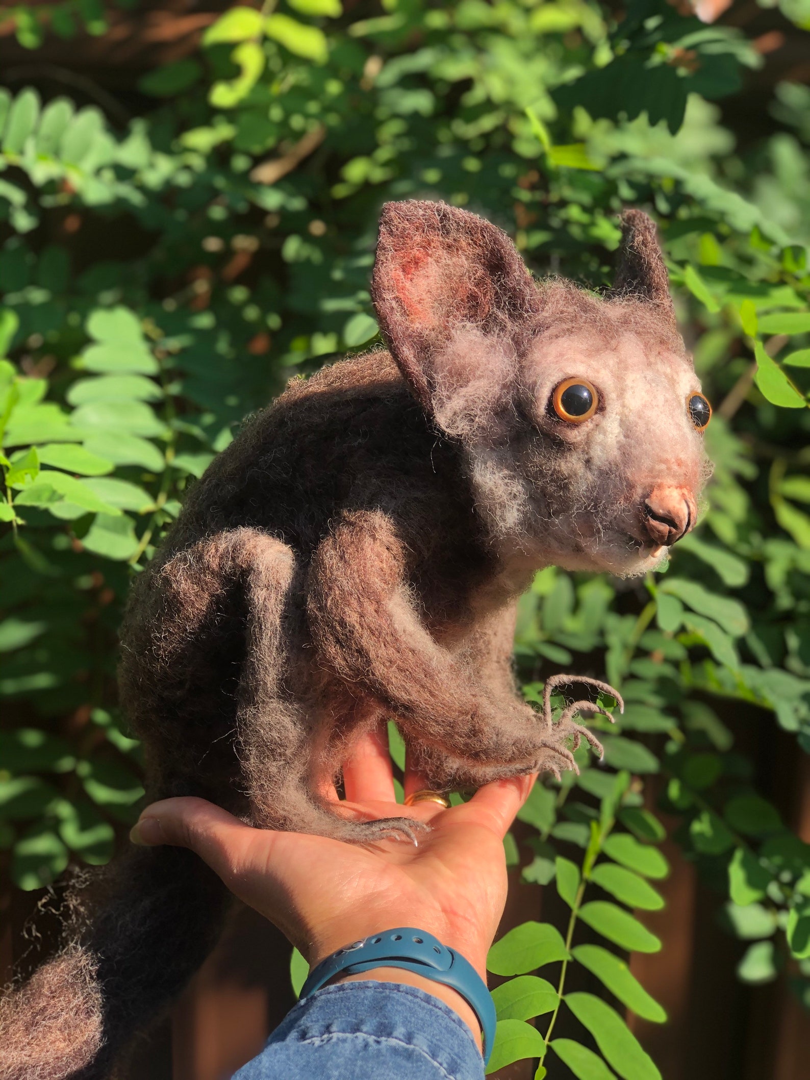 Adorable needle felted Aye Aye. | Etsy
