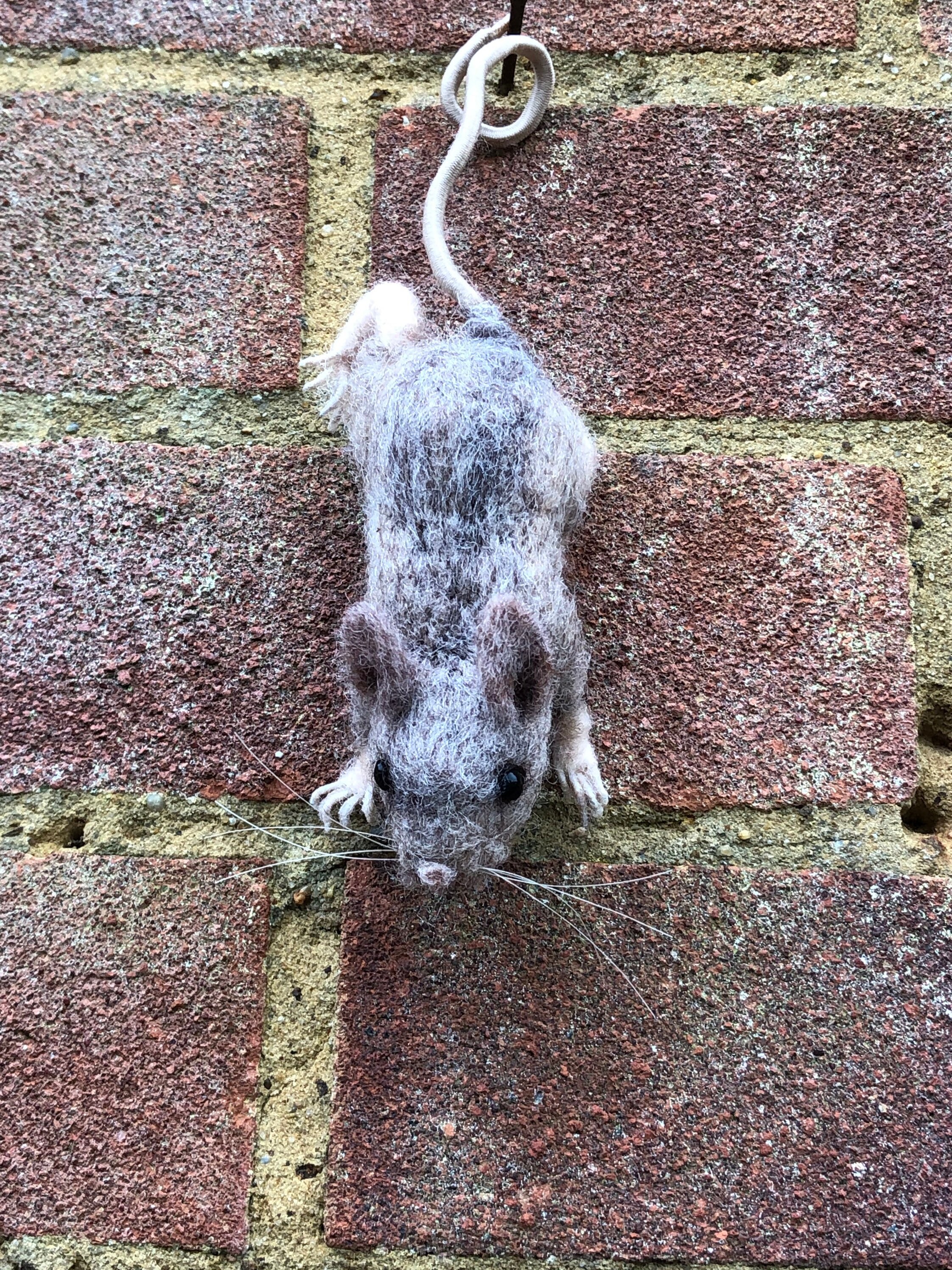 Needle Felted Mouse. 3 Styles to Choose From Made to Order - Etsy