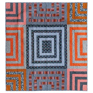 Fireside Quilt Pattern PDF Download - Easy Strip Quilt Pattern for ...