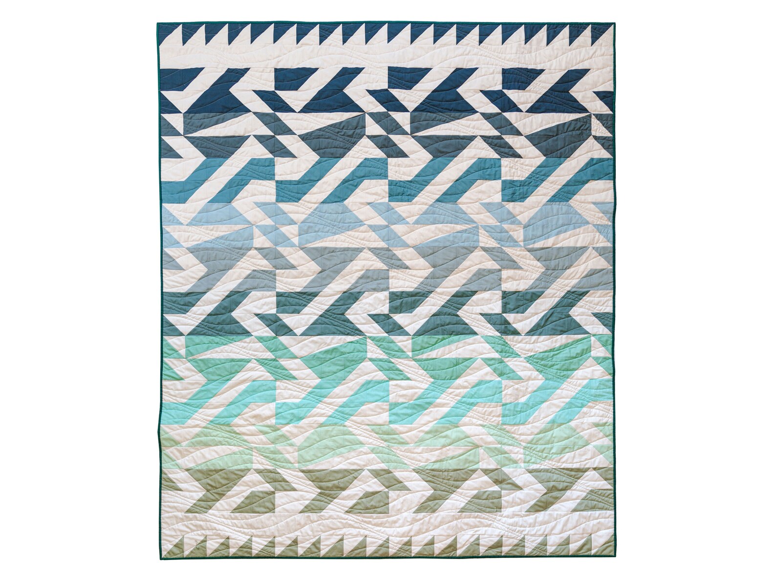 Voyage Quilt Pattern PDF Download - Fat Quarter Pre-cut Quilt Pattern ...