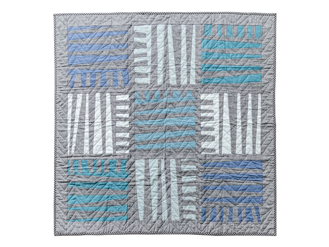 Shine Quilt Pattern PDF Download Improv Quilt Pattern With - Etsy