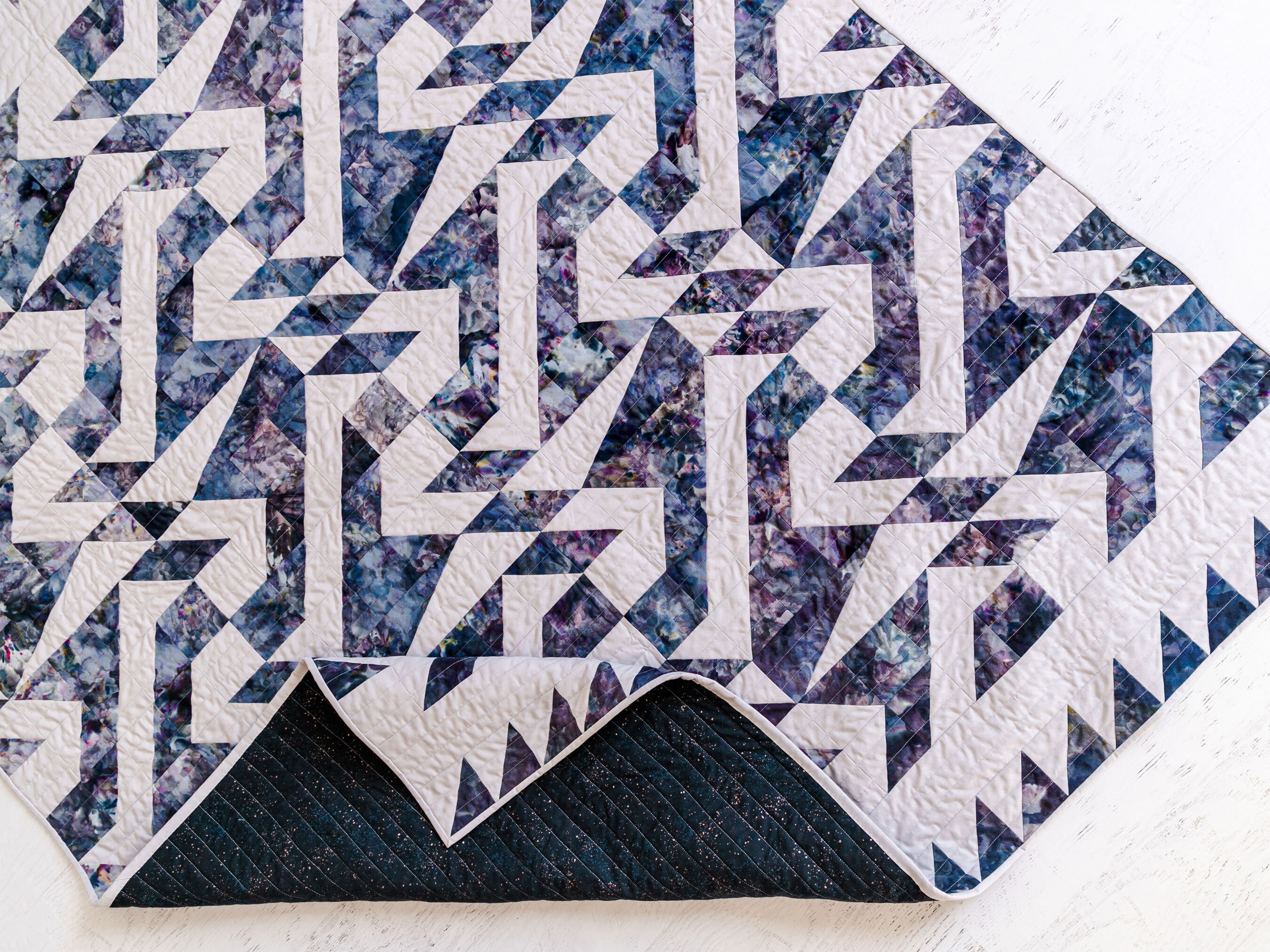 Voyage Quilt Pattern PDF Download - Fat Quarter Pre-cut Quilt Pattern ...