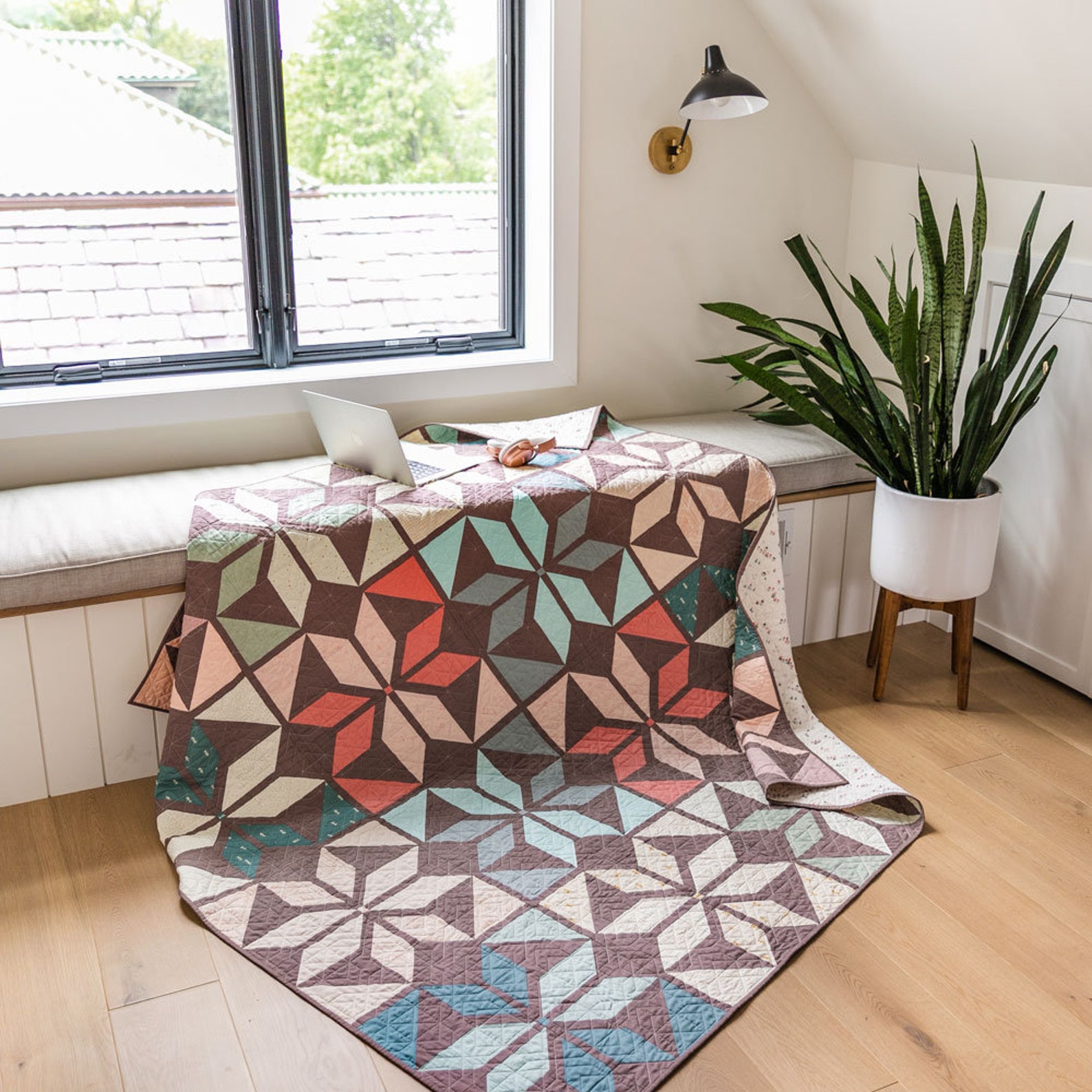 Holiday Party Quilt Pattern PDF Download Fat Quarter - Etsy