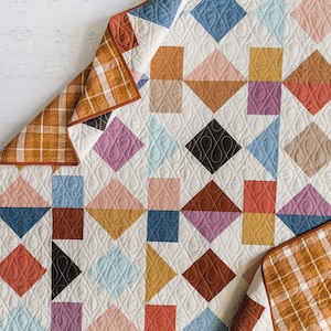 Starling Quilt Pattern PDF Download - Fat Quarter Pattern for Beginner ...