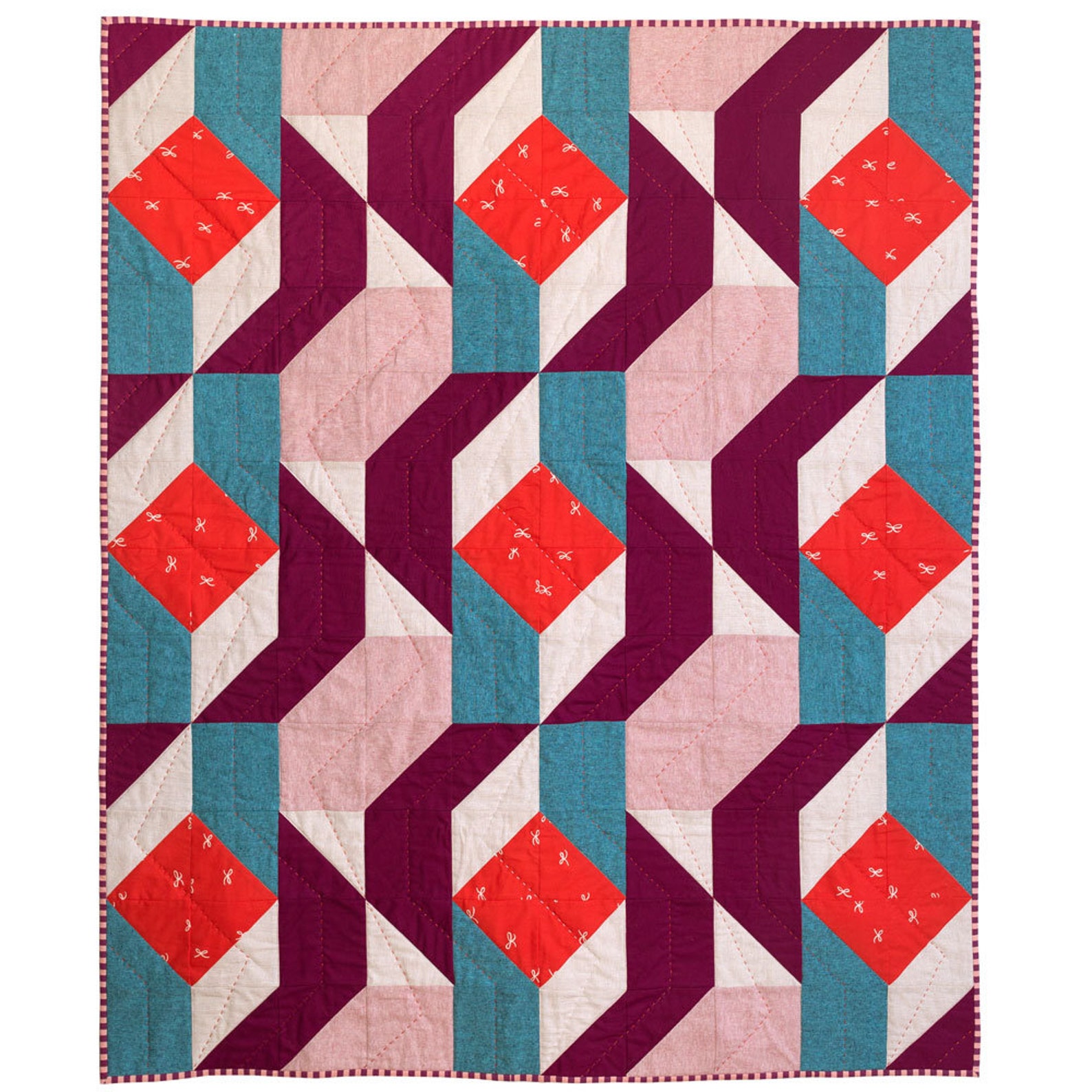 Rocksteady Quilt Pattern PDF Download - DIY Sewing for Beginners ...