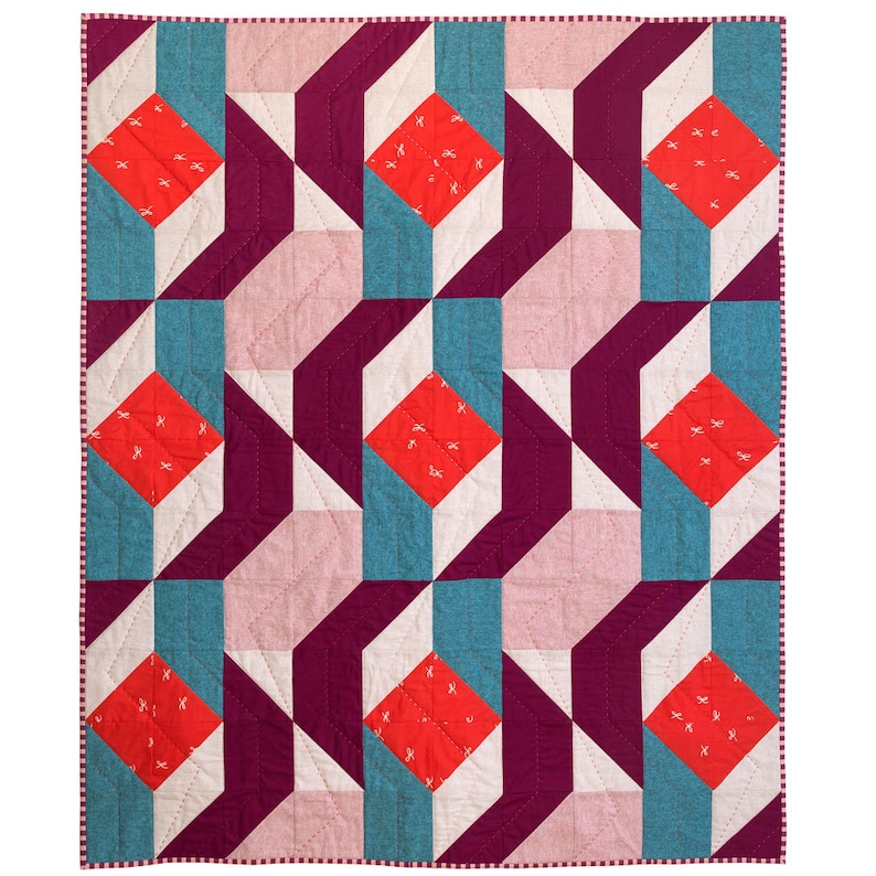 Rocksteady Quilt Pattern PDF Download - DIY Sewing for Beginners ...