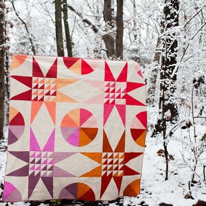 Planetarium Quilt Pattern PDF Download - Modern Quilting Design - Baby ...