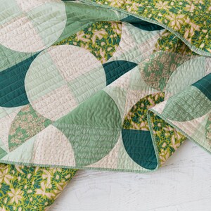 Fronds Quilt Pattern PDF Download - Modern Quilting Design - Baby ...