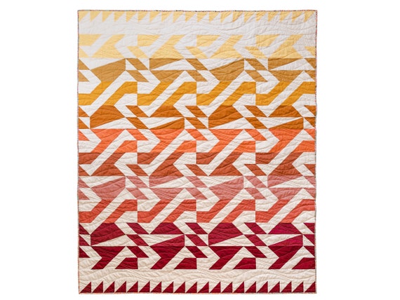 Voyage Quilt Pattern PDF Download Fat Quarter Pre-cut Quilt - Etsy
