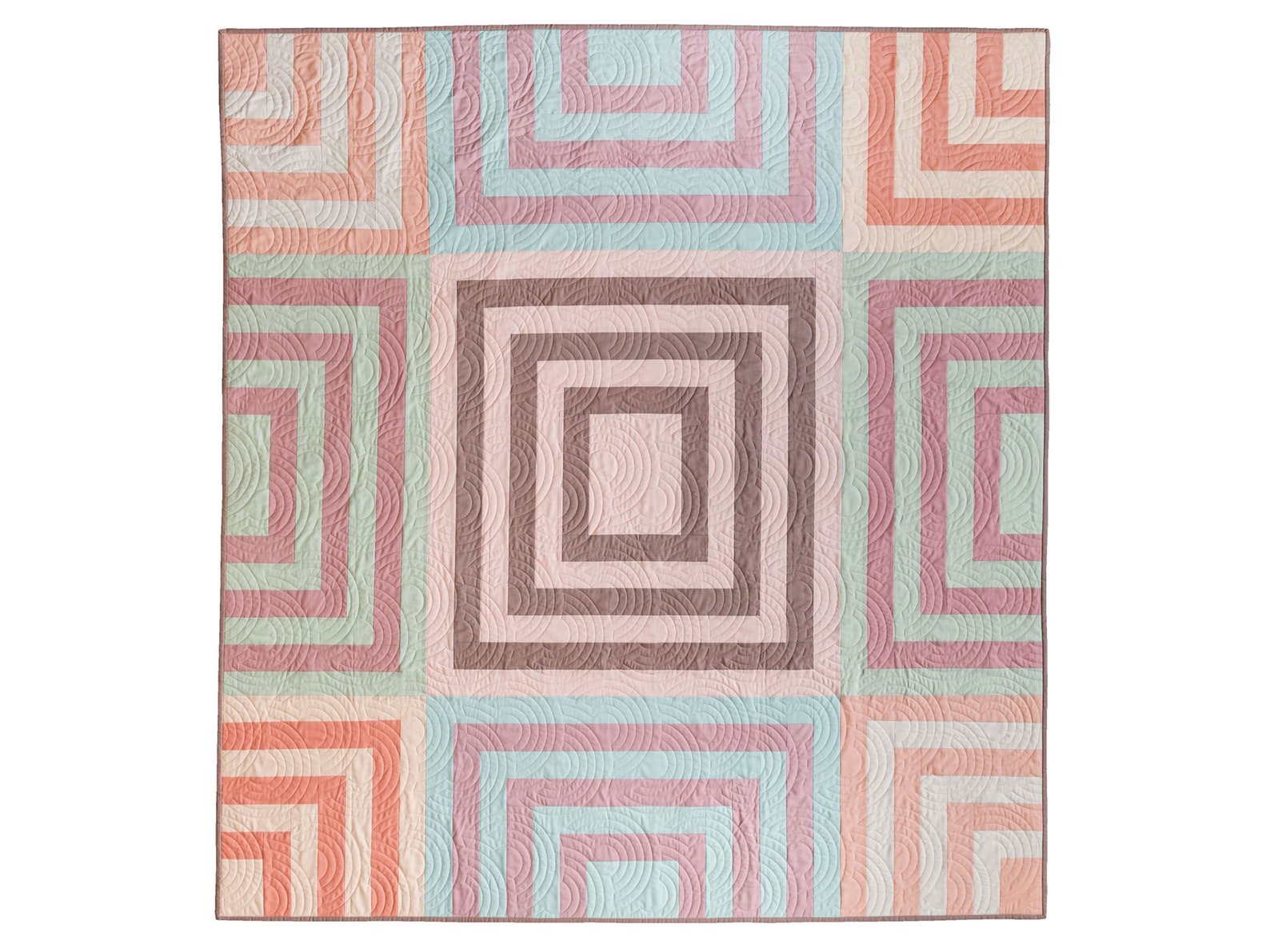 Fireside Quilt Pattern PDF Download Easy Strip Quilt Pattern - Etsy