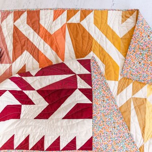 Voyage Quilt Pattern PDF Download - Fat Quarter Pre-cut Quilt Pattern ...