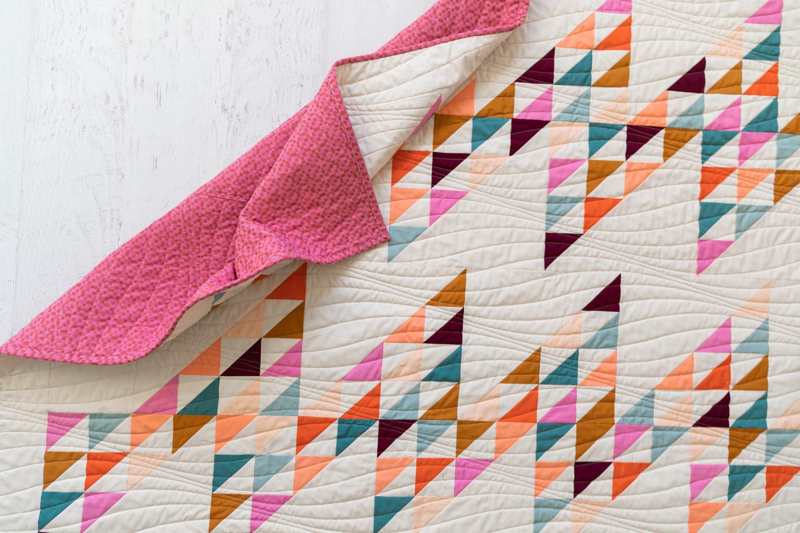 Luminous Quilt Pattern PDF Download - Modern Quilting Design - Baby ...