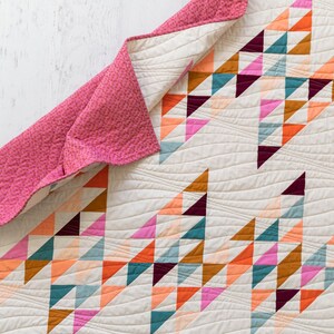 Luminous Quilt Pattern PDF Download - Modern Quilting Design - Baby ...