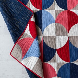 Fronds Quilt Pattern PDF Download - Modern Quilting Design - Baby ...