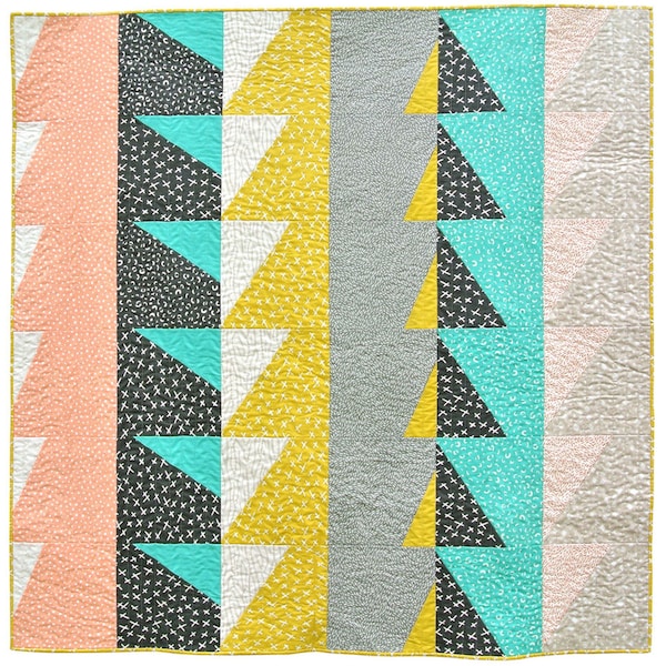 Throw Quilt Pattern - Etsy