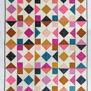 Starling Quilt Pattern PDF Download - Fat Quarter Pattern for Beginner ...