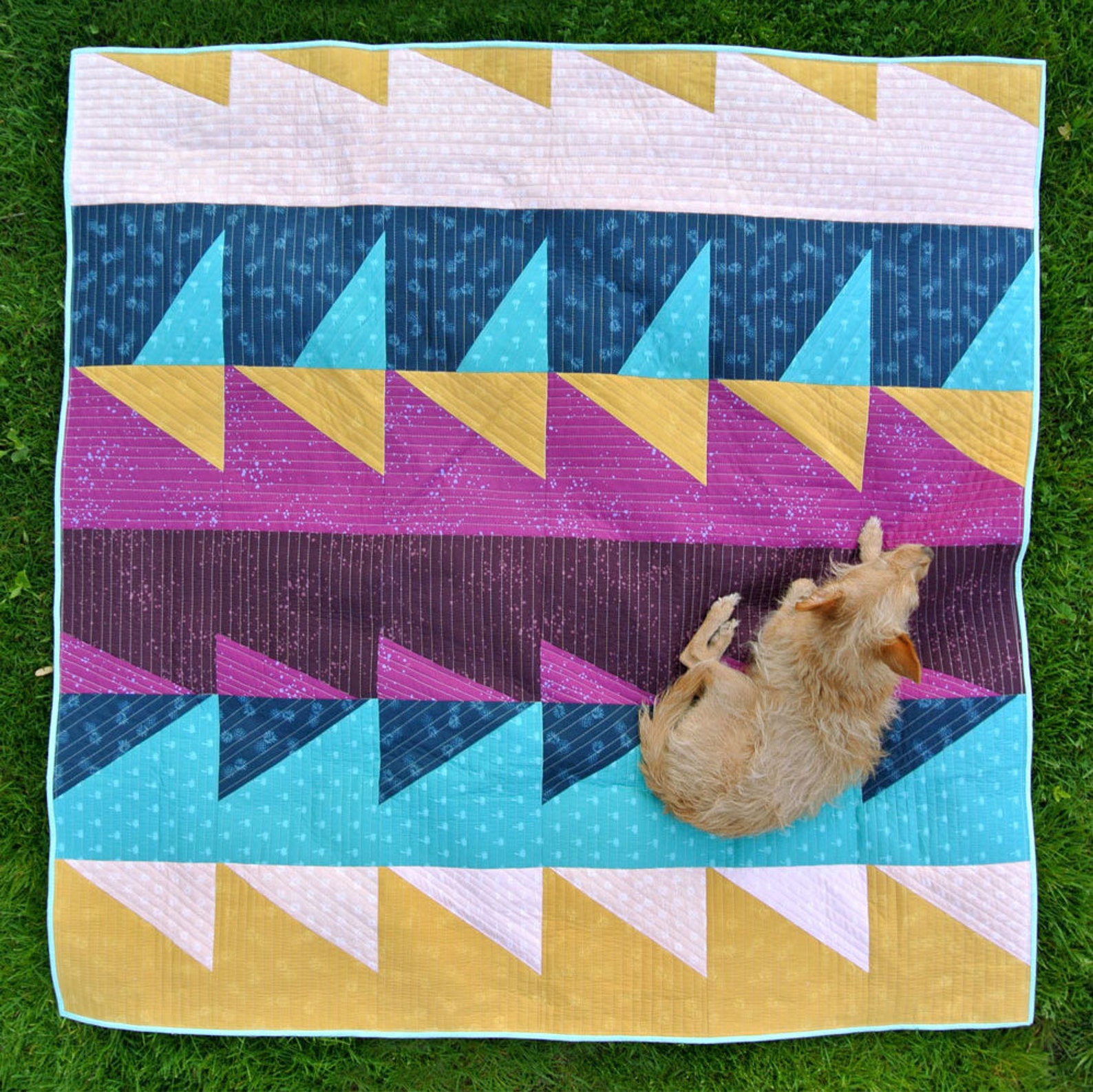 Bayside Quilt Pattern PDF Download - a Fast, Easy Quilting Pattern for ...