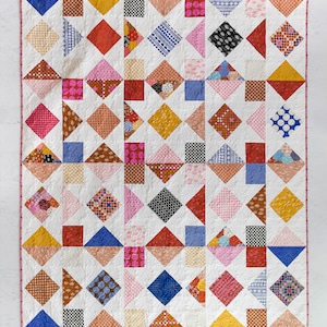 Starling Quilt Pattern PDF Download - Fat Quarter Pattern for Beginner ...