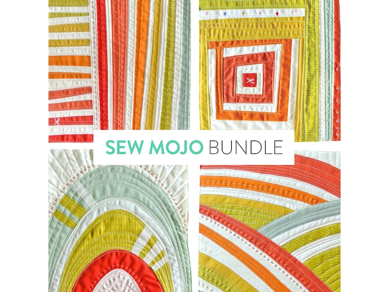 Sew Mojo 1-4 Bundle Quilt Pattern PDF Download Beginner - Etsy