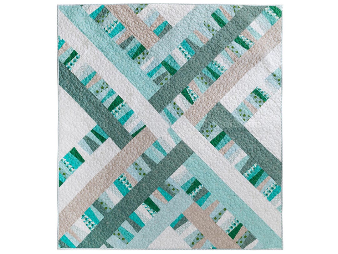 Garland Quilt Pattern PDF Download - Modern Quilting Design - Baby ...