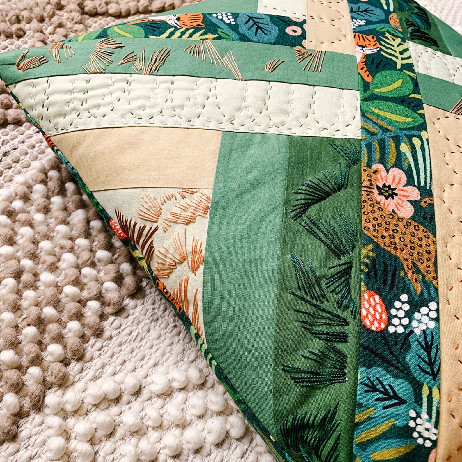 Maypole Pillow Quilt Pattern PDF Download Fast DIY Sewing for Beginners ...