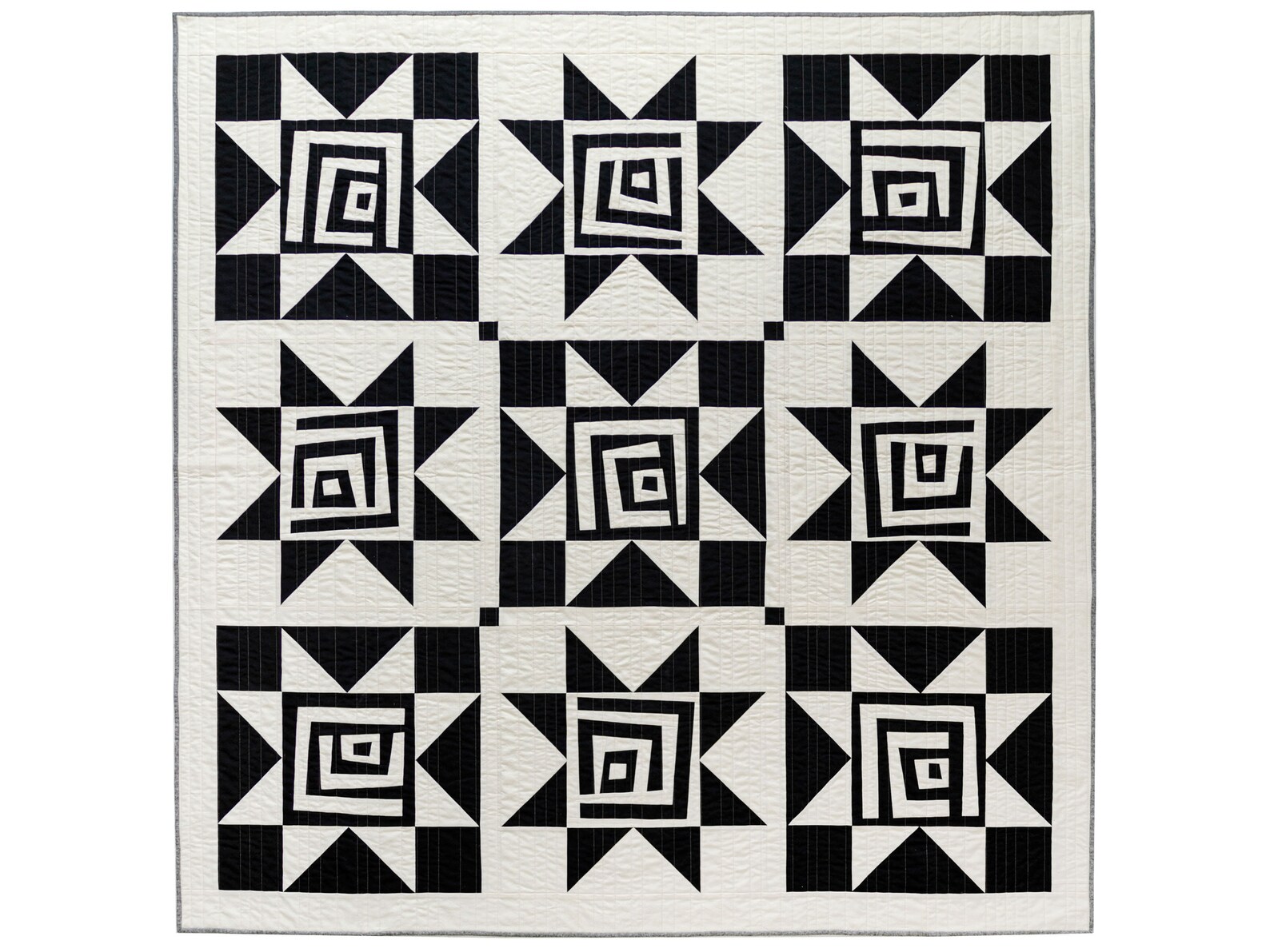 Shining Star Quilt Pattern PDF Download - Improv Star Quilt Pattern ...