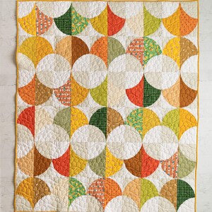 Fronds Quilt Pattern PDF Download - Modern Quilting Design - Baby ...