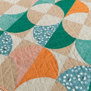 Fronds Quilt Pattern PDF Download - Modern Quilting Design - Baby ...