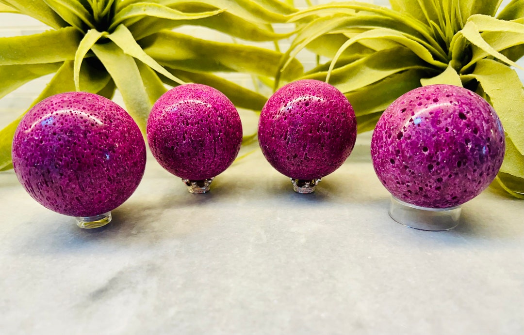 Ruby Spheres - Etsy
