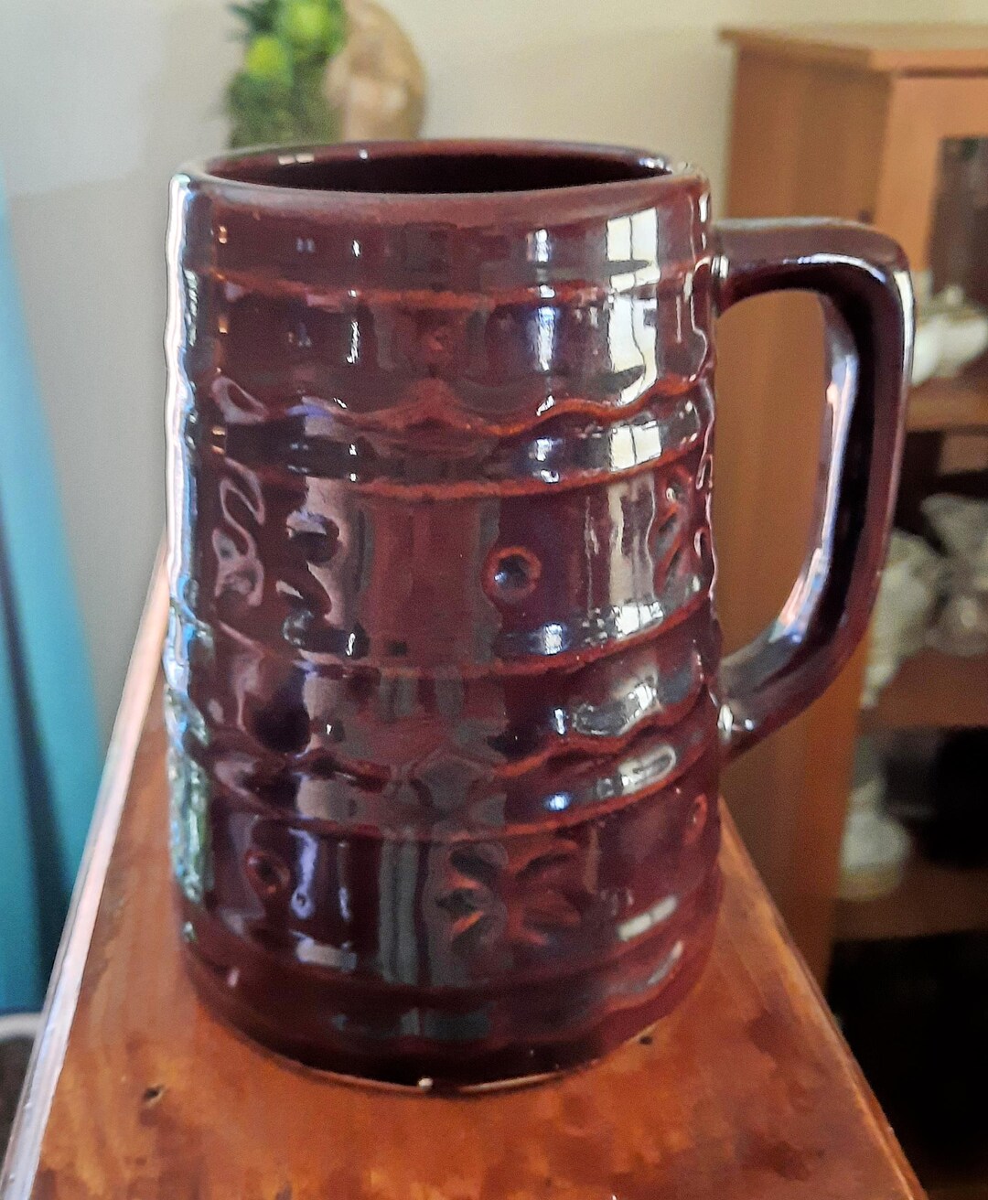 MCM Vintage Marcrest Daisy Dot Stoneware Mug Stein Tankard - Etsy