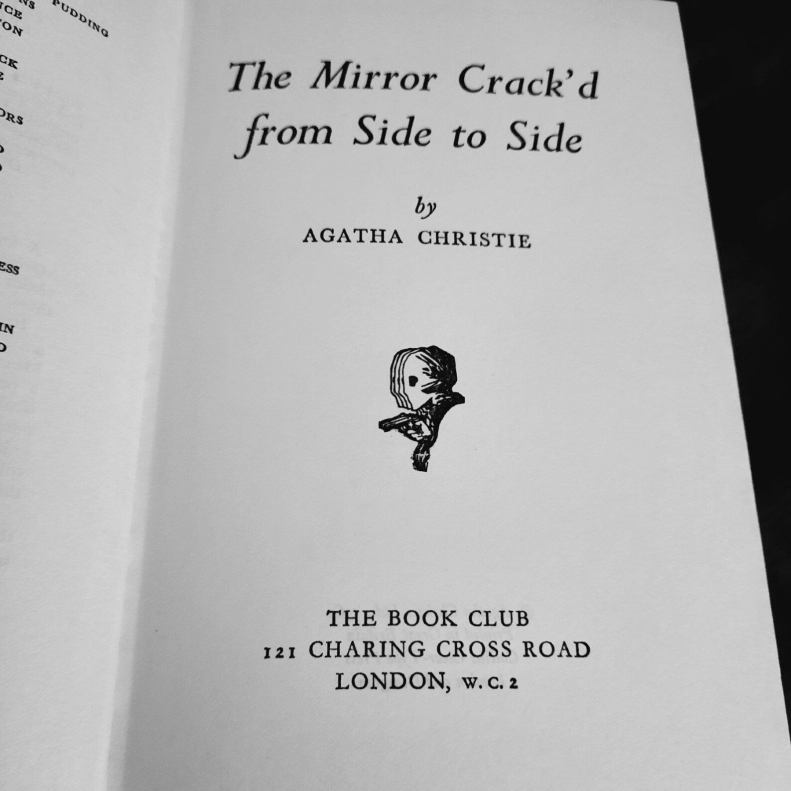 Agatha Christie the Mirror Crack'd From Side to Side 1962 Hardcover ...