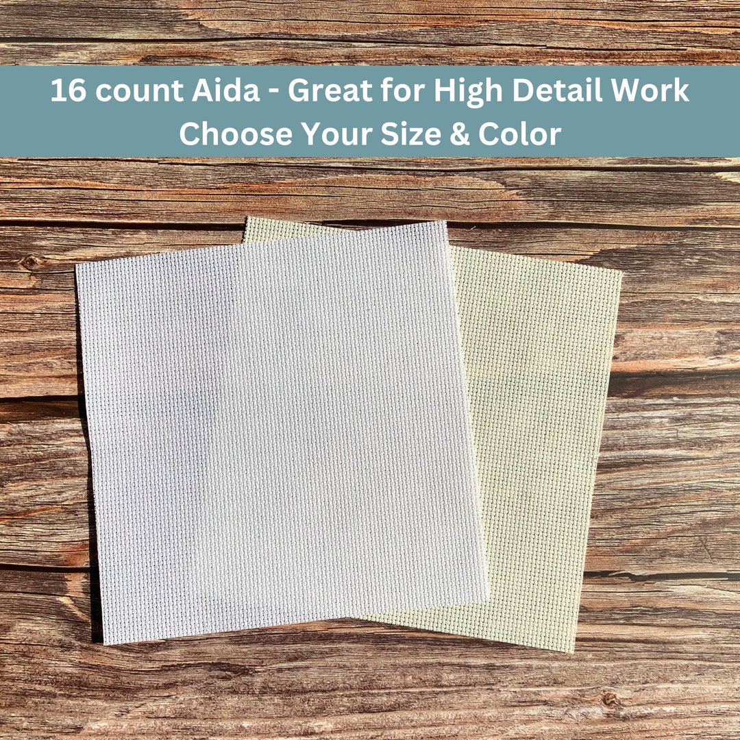 16 Count Aida: Precision Stitching, Fine Needlepoint, Embroidery Cloth ...