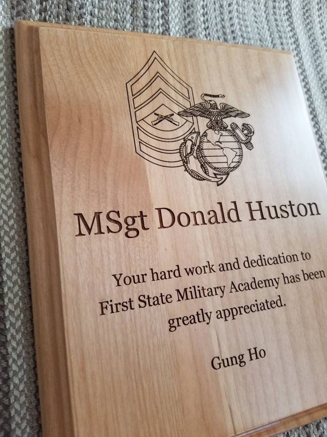 Custom Military Plaques - Military, Air Force, Navy, Marine Corps, Army ...