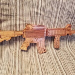 Rifle Plaque M4 With Personalized Plate - Military Plaques ...