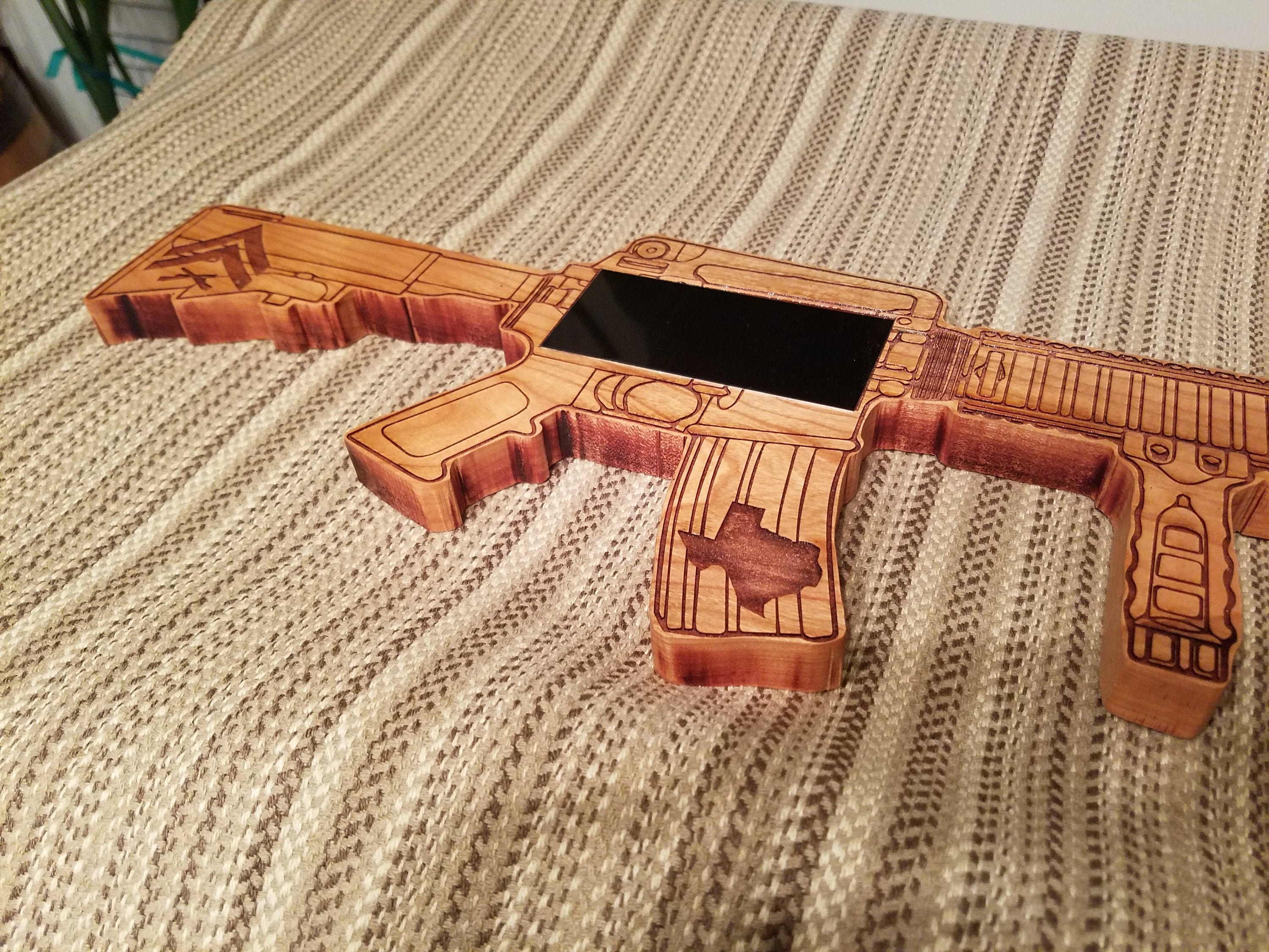 Rifle Plaque M4 With Personalized Plate - Military Plaques ...