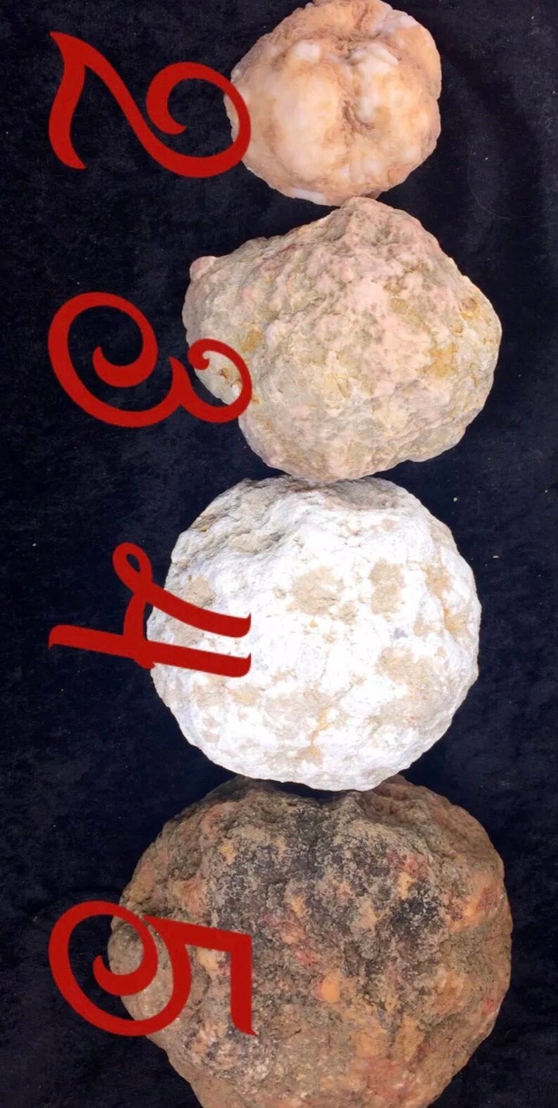 4 Crystal Geodes 2 3 4 5 Gift - Etsy