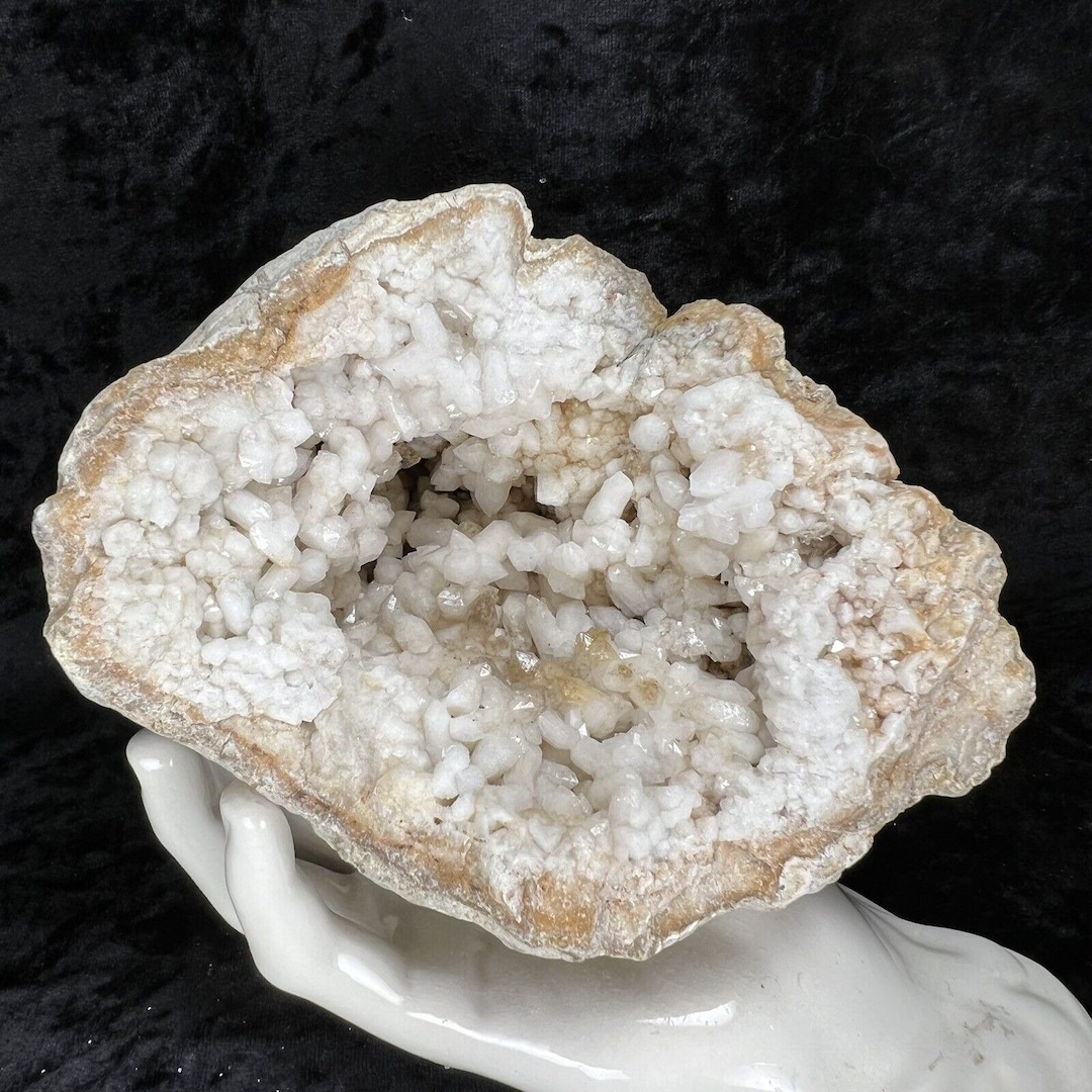 6 Unique Milky Quartz Crystal Cluster Inclusions Scepter Geode Kentucky ...