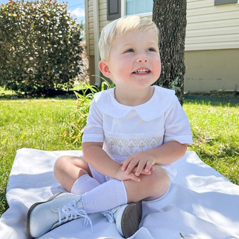 Vintage Boy Romper Easter - Etsy