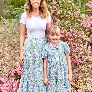 Smocked Charlotte Dress With Hydrangeas - Easter, Spring, Summer ...