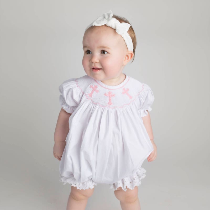 Baby Girl Baptism Cross - Etsy