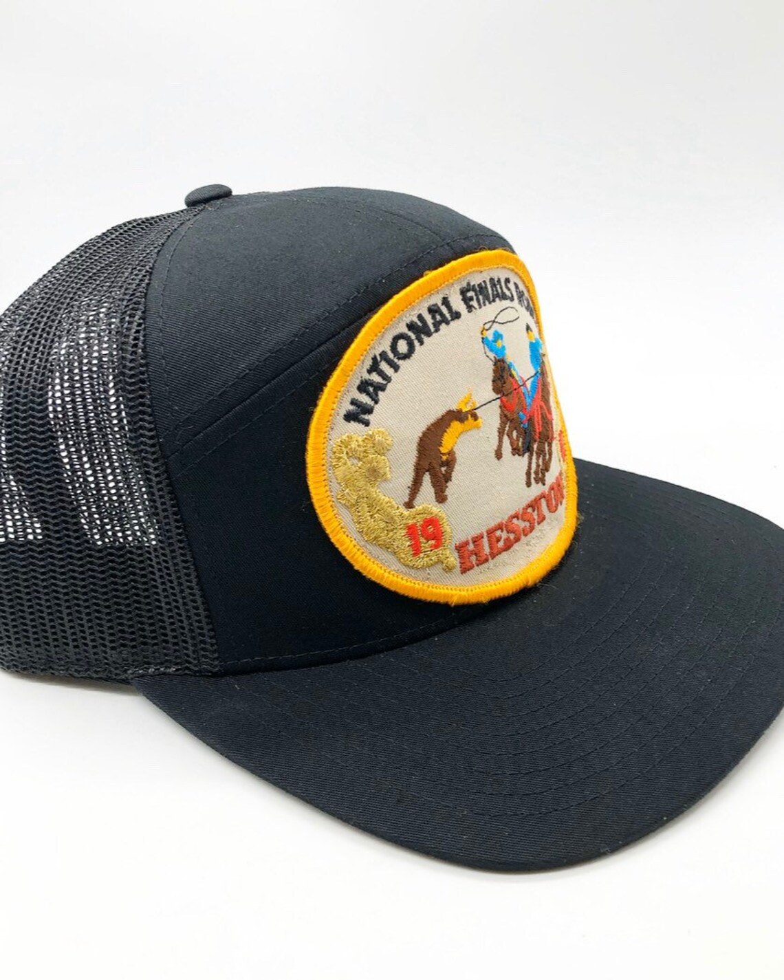 1980 Repurposed Hesston NFR Rodeo Cap | Etsy