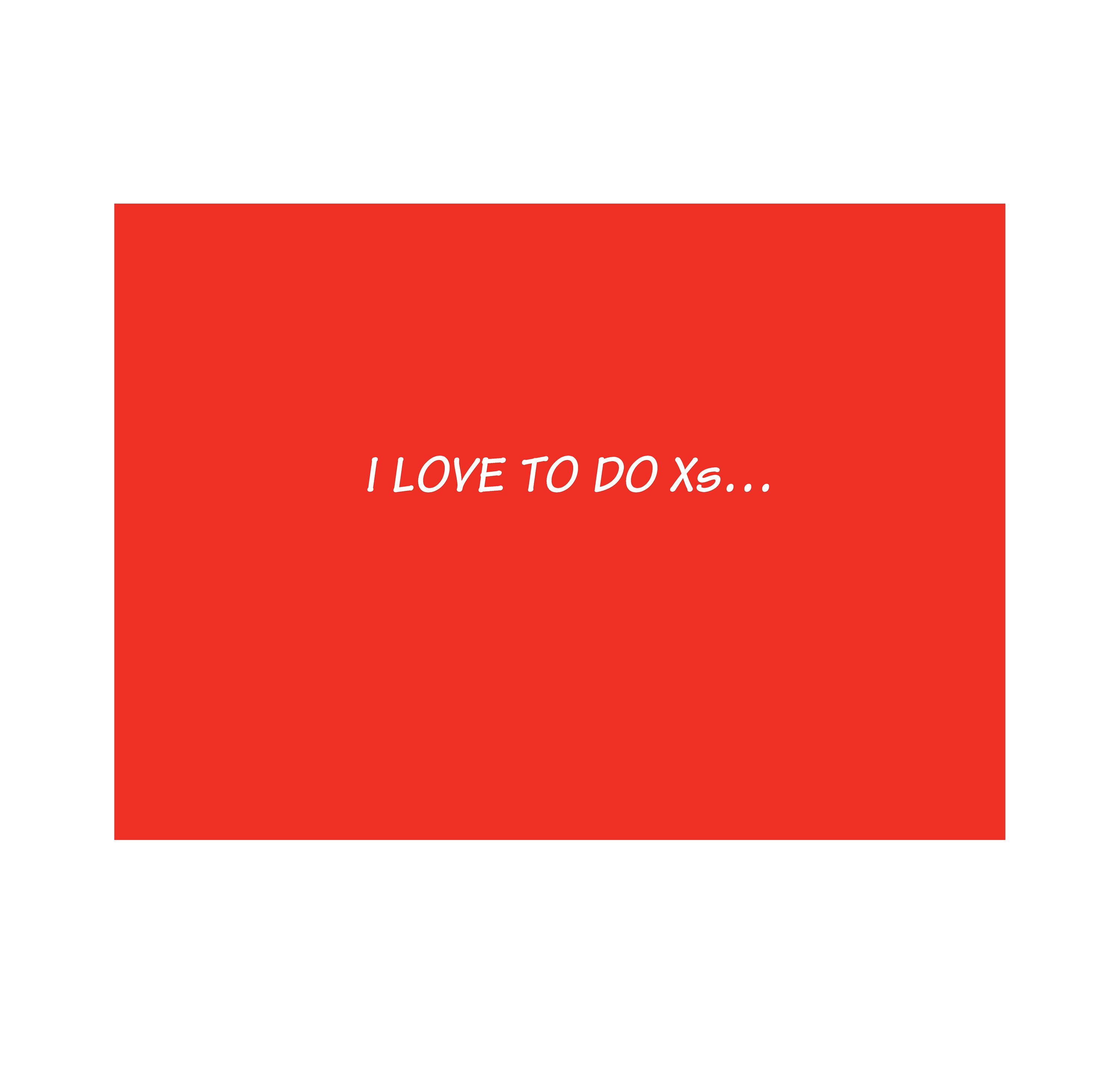 Sexy I Love You Card, Suggestive I Love You Card, XOXO I Love You Card ...
