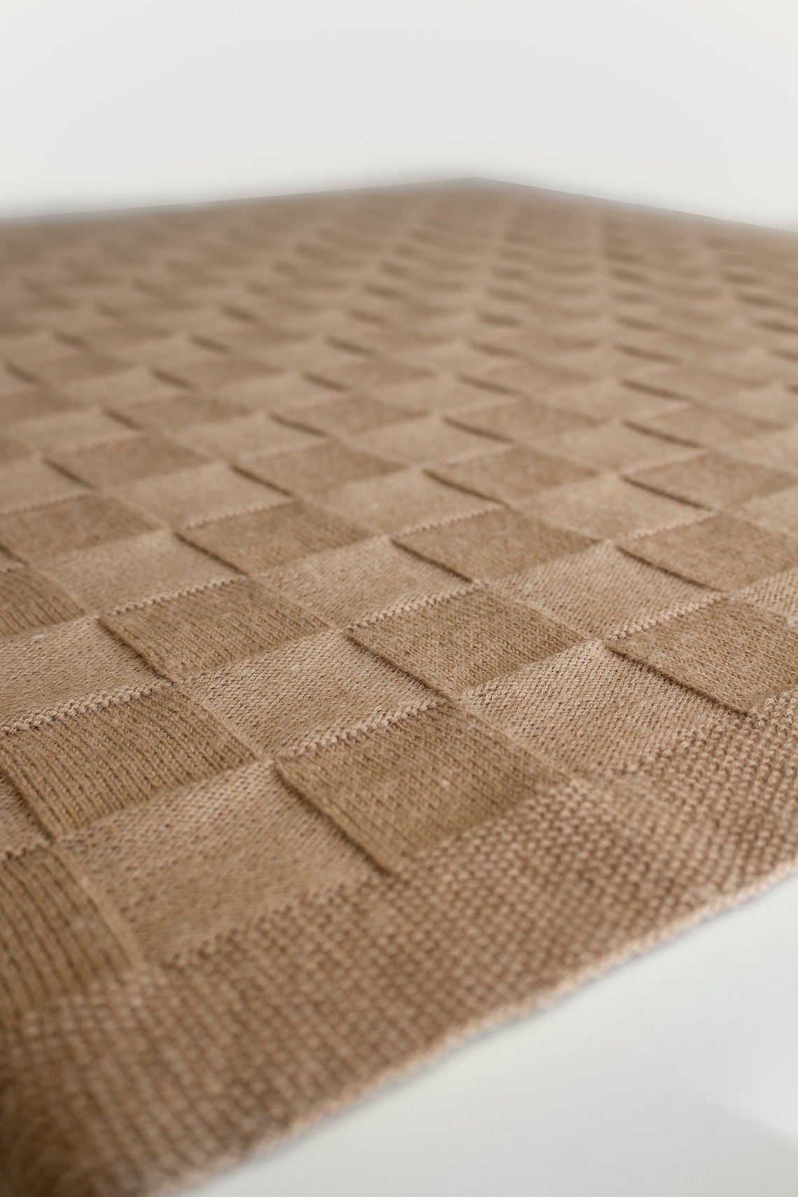 Checkerboard Blanket Knitting Pattern - Etsy