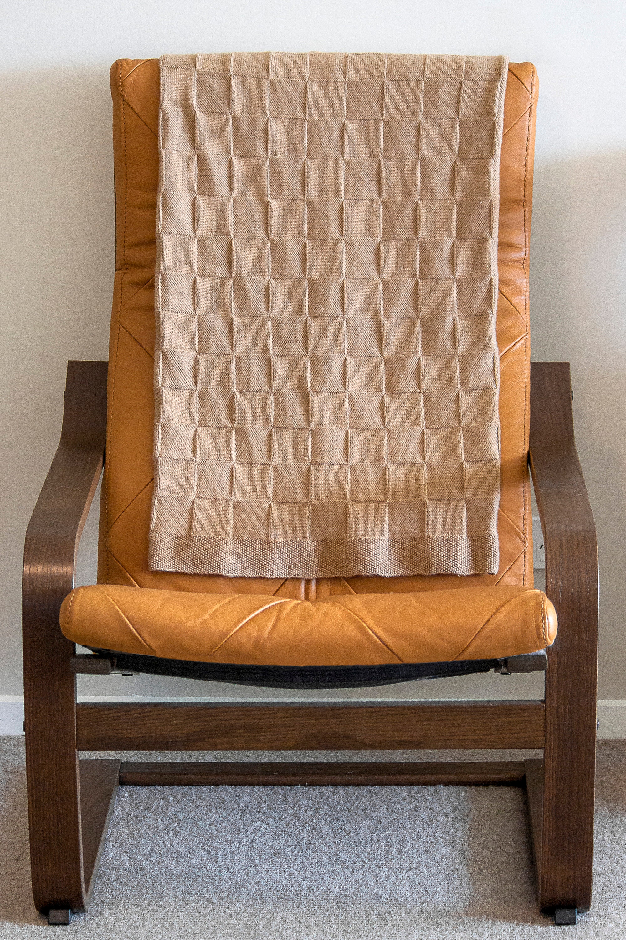 Checkerboard Blanket Knitting Pattern - Etsy