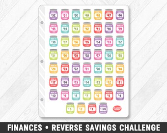 Savings challenge | Etsy