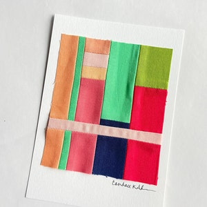 Abstract Textile Wall Decor, Solid Fabric, Frameable - Etsy