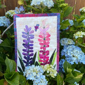 Miniature Floral Art Quit, OOAK Gift - Etsy