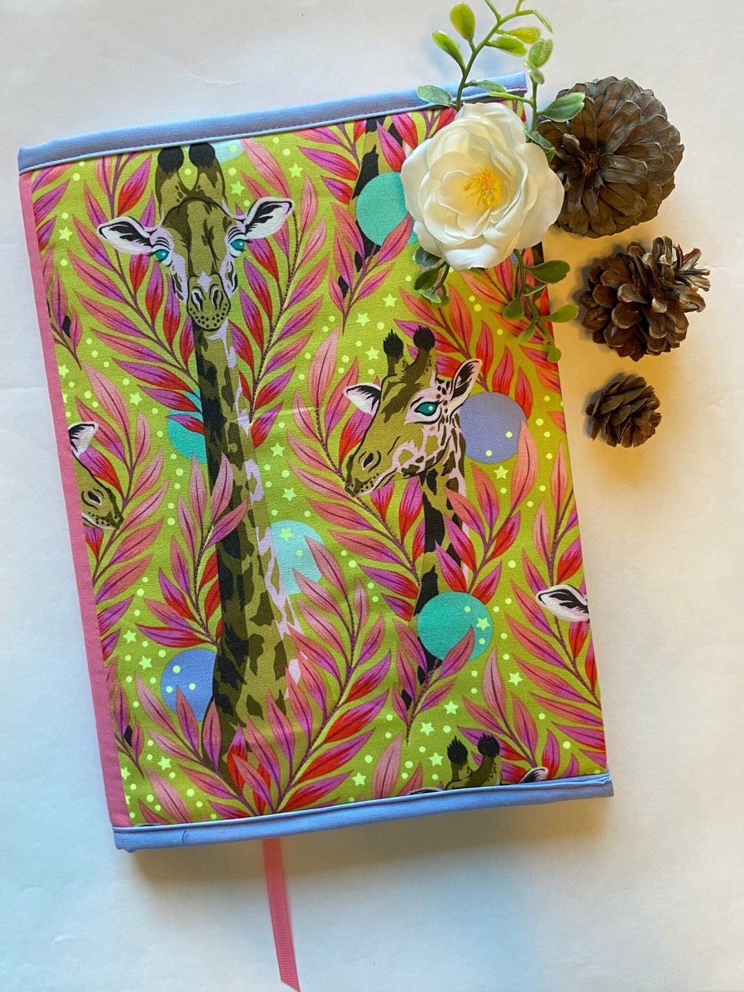 Giraffe Quilted Journal Cover, Composition Book, - Etsy