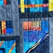 Bold Art Quilt Batik Fabrics Modern Fiber Art Wall Quilt - Etsy